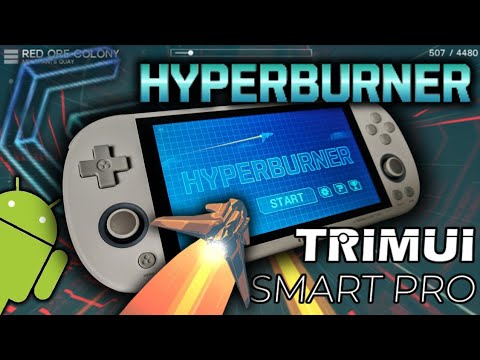Trimui Smart Pro GammaOS Core Hyperburner Gameplay - YouTube