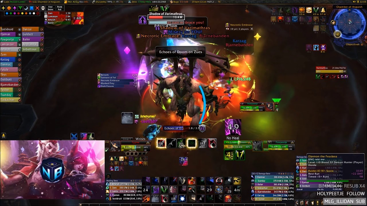 Mythic Varimathras, Antorus the Burning Throne - Assassination Rogue ...