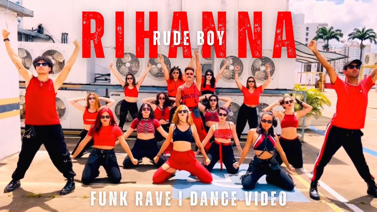 RIHANNA “RUDE BOY FUNK RAVE” | FENTY BOWL DANCE VIDEO - YouTube