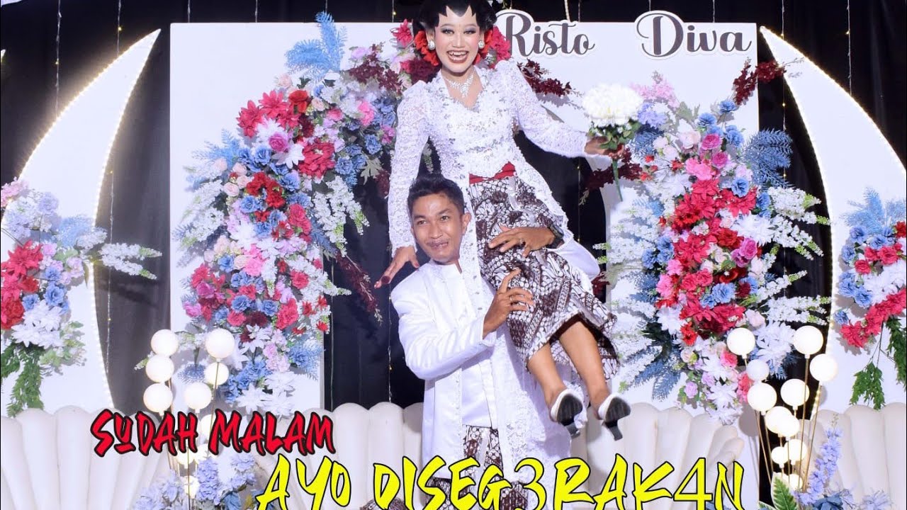 Resepsi Pernikahan Risto dan Diva berlangsung Sampai Malam - YouTube