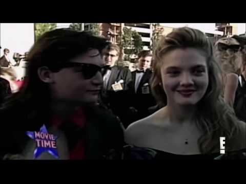 Drew Barrymore & Corey Feldman At The Oscars (1989)