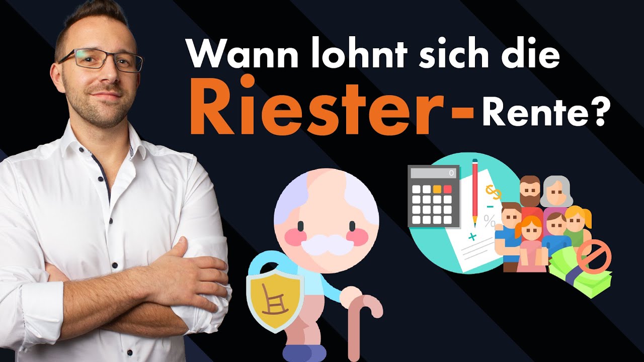 Riester Rente - wann lohnt sich das überhaupt noch? - YouTube