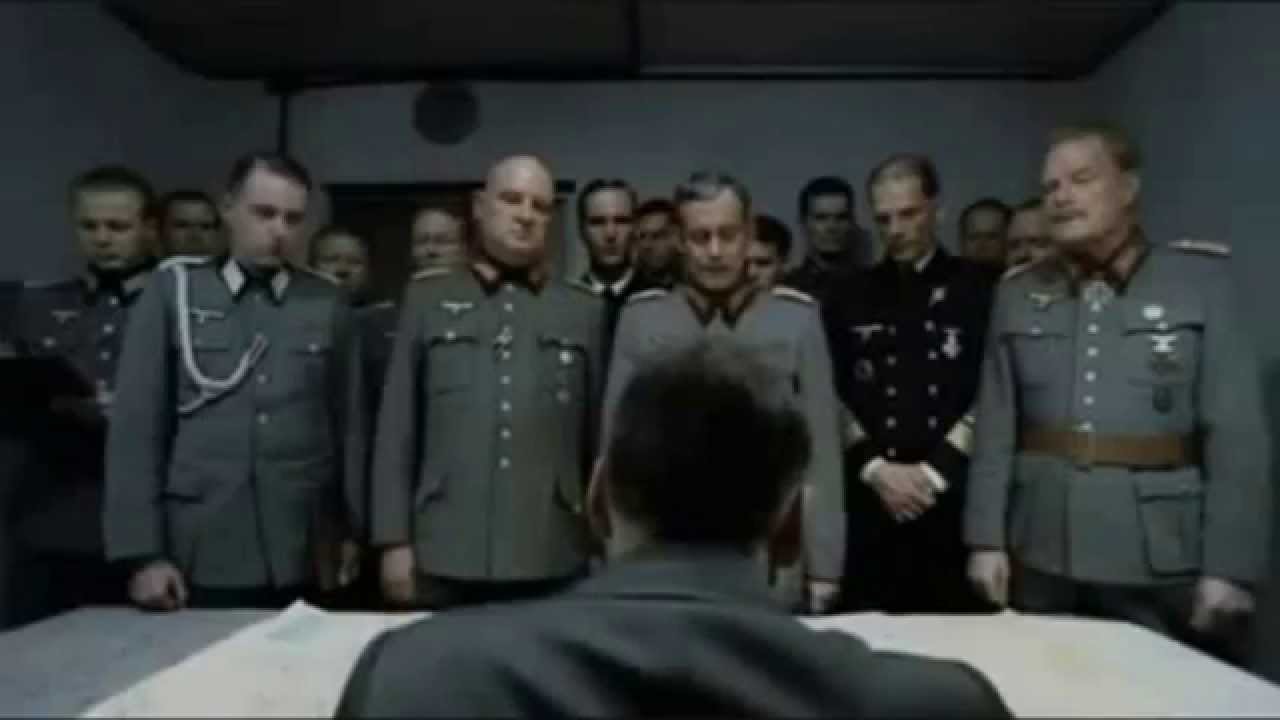 Hitler se entera que Di María se va al PSG - YouTube