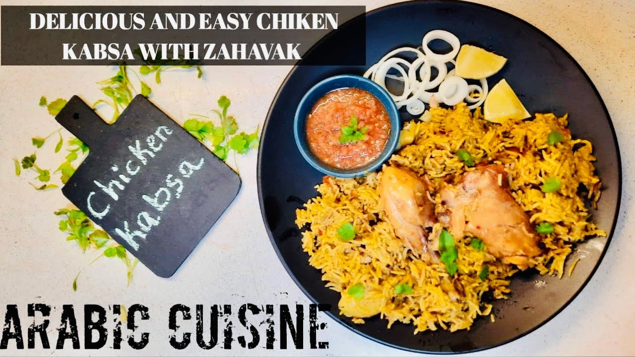 Chicken Kabsa Arabic Style in Pressure Cooker - YouTube