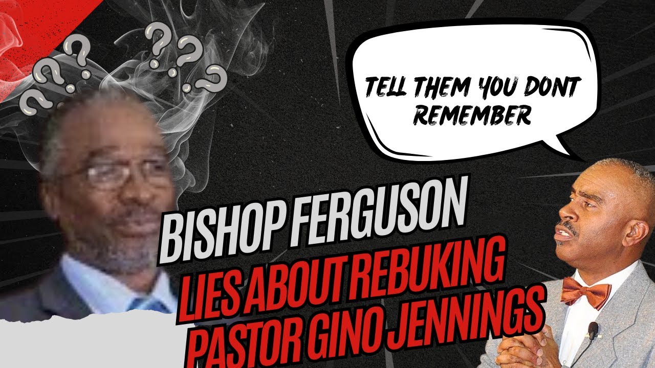 Why was Bishop Ferguson Rebuked By Pastor Gino Jennings?? - YouTube