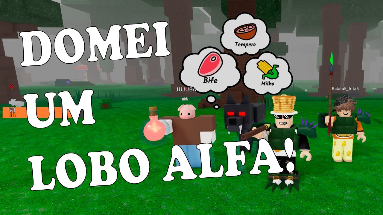 DOMEI UM LOBO ALFA NO 99 NOITES NA FLORESTA 🔦!!!!!! - YouTube