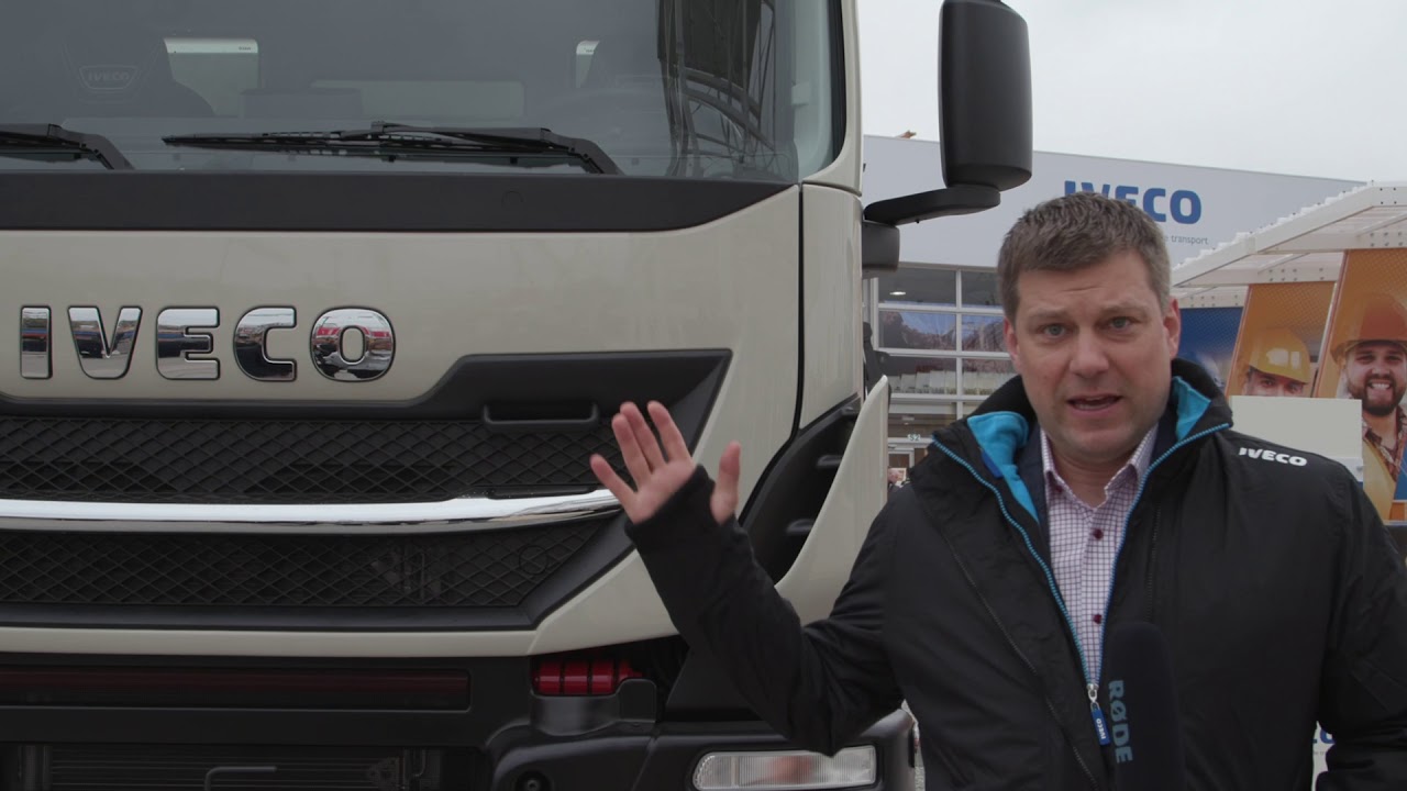 IVECO auf der BAUMA 2019 - Vorstellung mit Gerrit Marx - YouTube