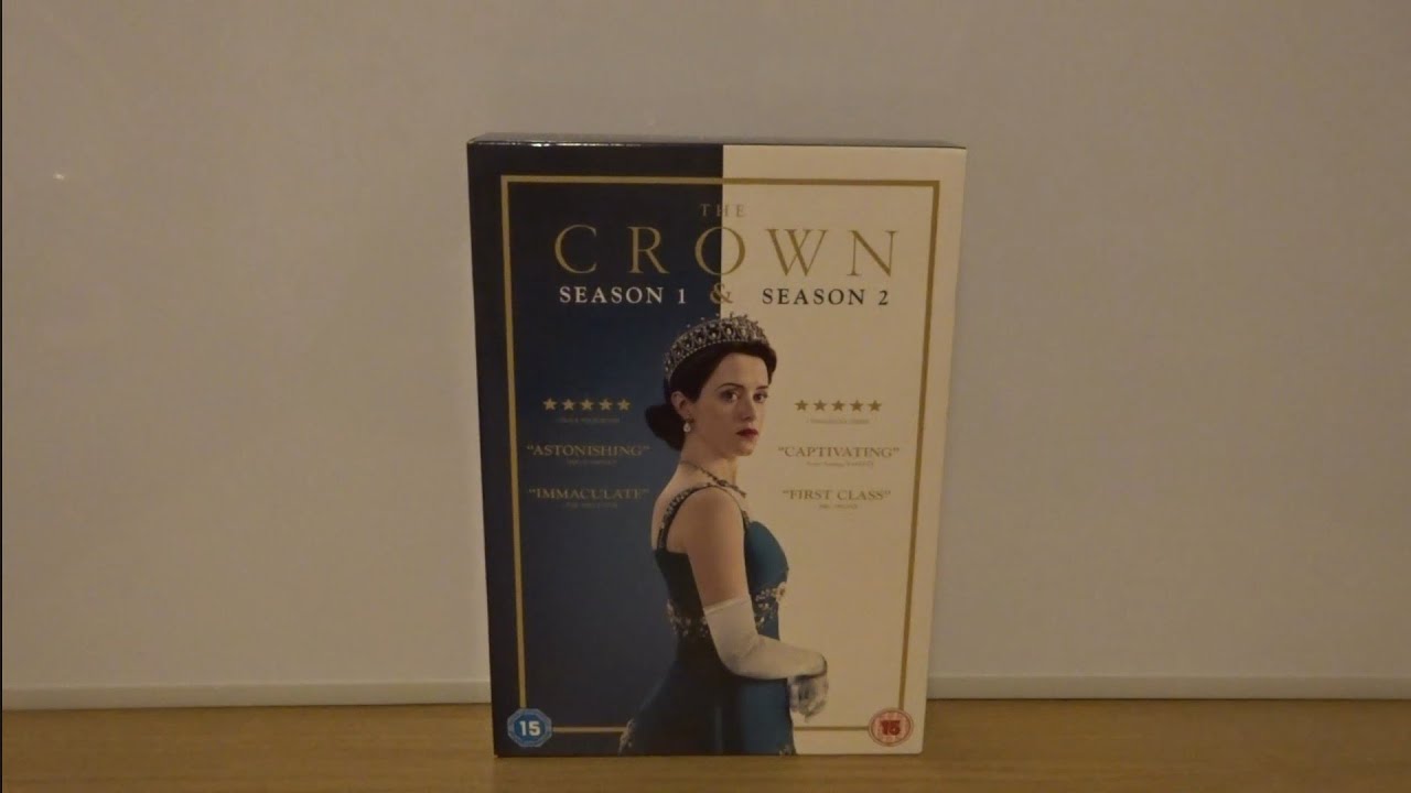 The Crown Season 1-2 Box Set (UK) DVD Unboxing - YouTube