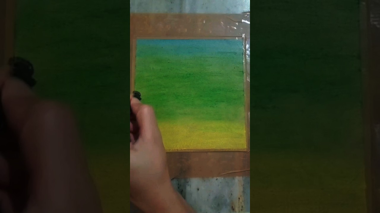 Easy oil plaster colour drawing #shortvideo #shorts #youtubeshorts #art ...