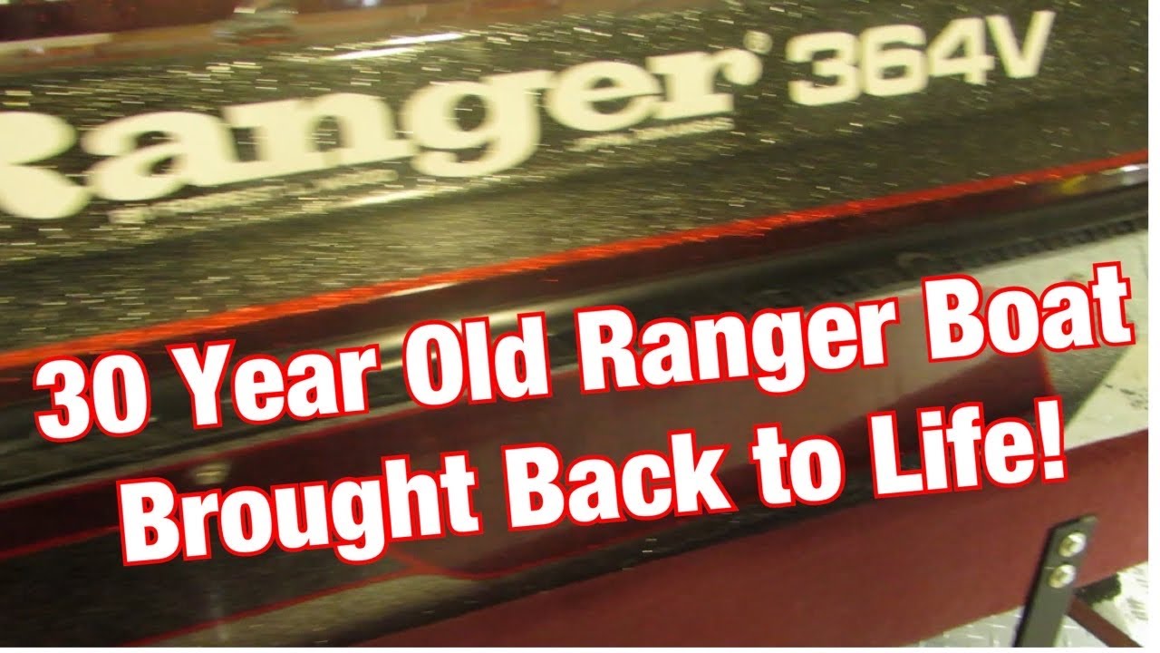 1988 Ranger 364V Boat Restoration! - YouTube