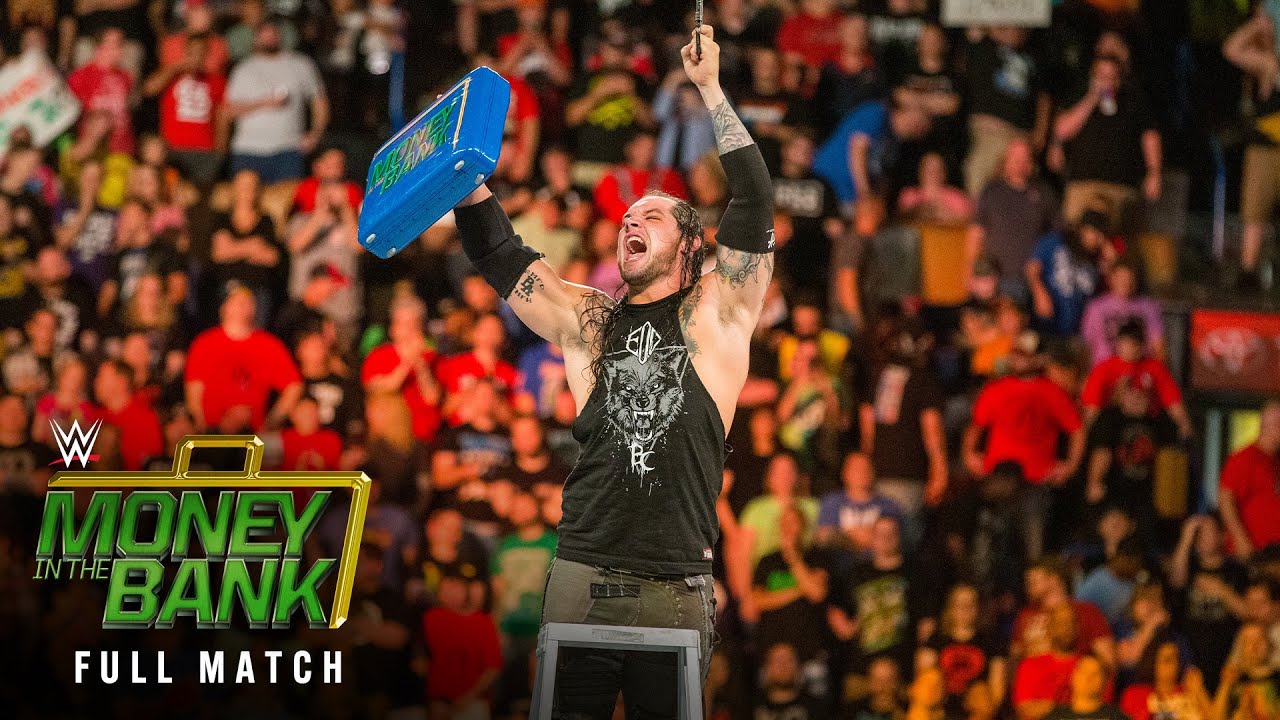 FULL MATCH: WWE Money in the Bank Ladder Match for a WWE Title Contract ...