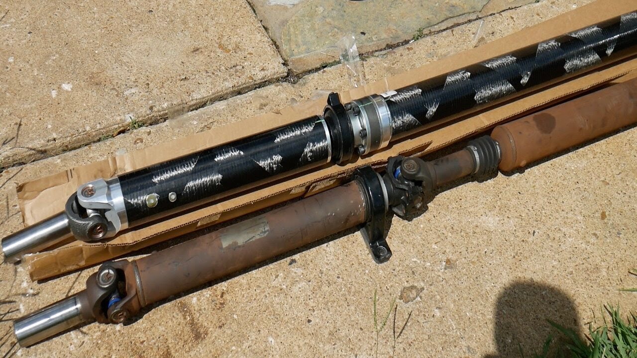 Custom Carbon Fiber Driveshaft for the Harley Truck!! - YouTube