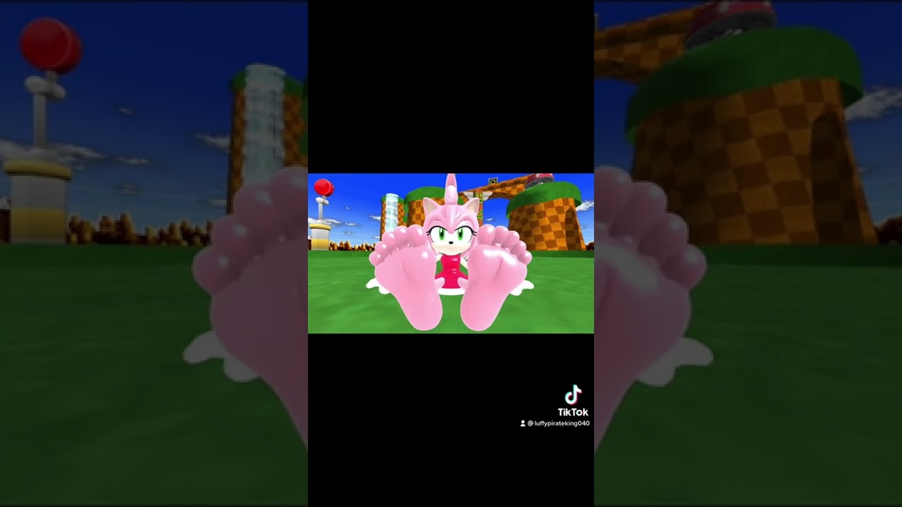 Amy rose feet - YouTube