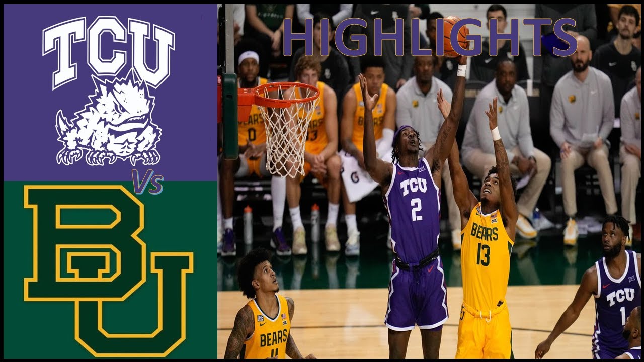 #17 TCU vs #19 Baylor Full Game Highlights 2023 NCAA Men's College ...
