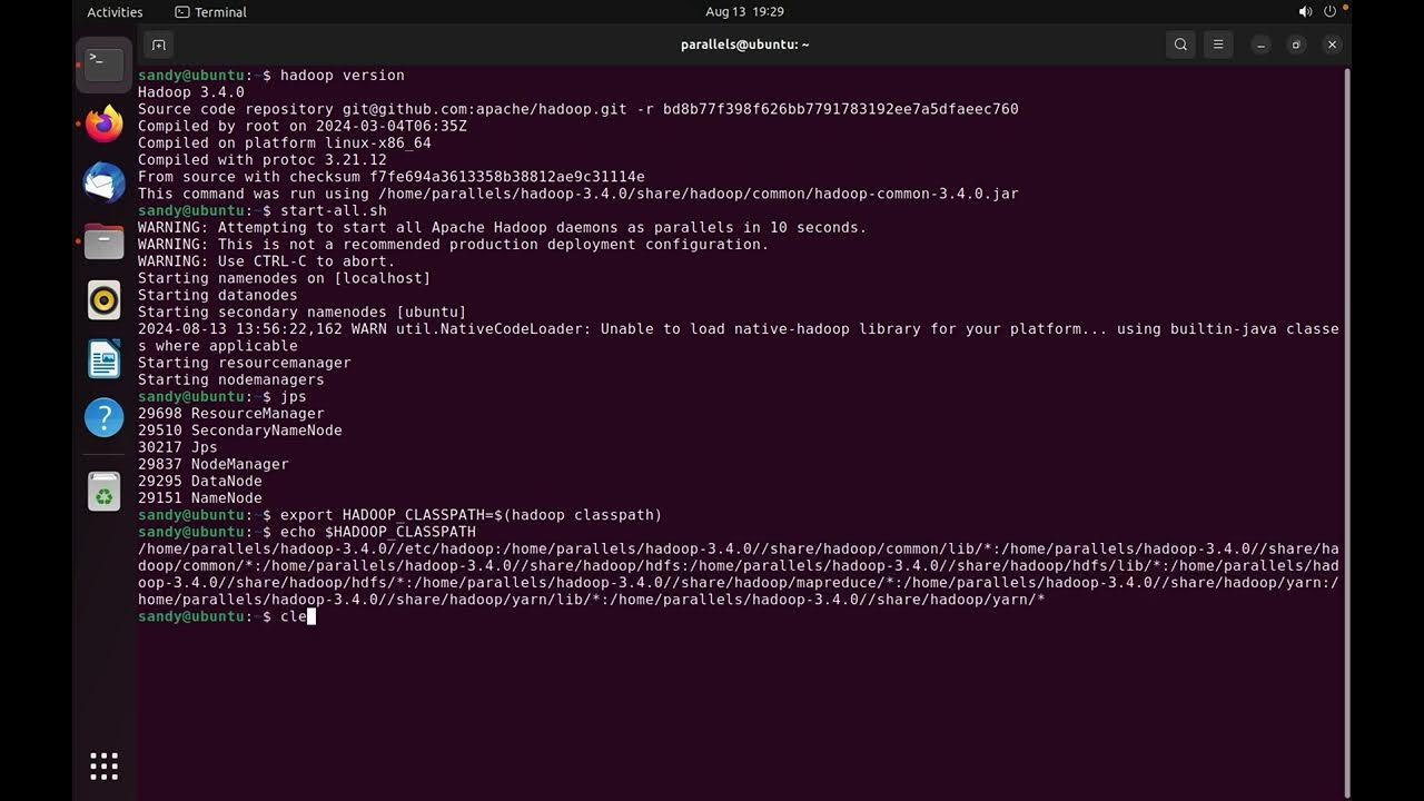 Implementation of Word Count Map Reduce Program using Hadoop - YouTube
