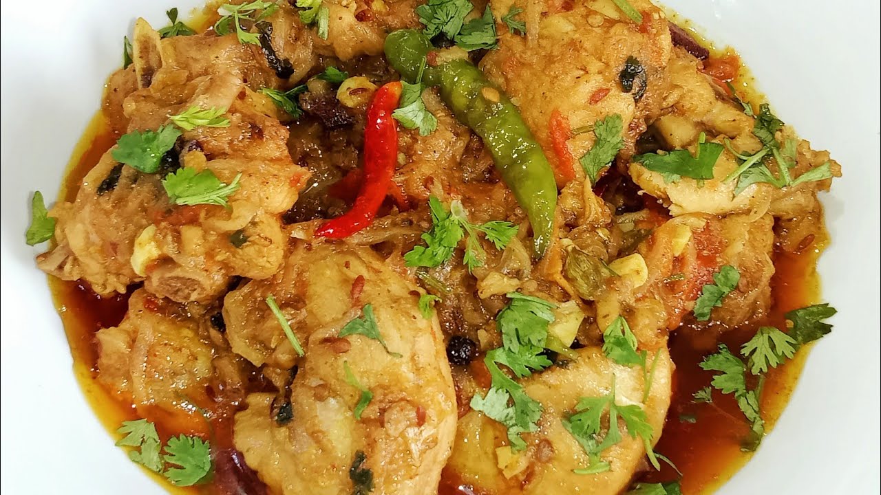 Khade Masale Ka Chicken Degi Style|Khade Masale Ka Chicken Recipe ...