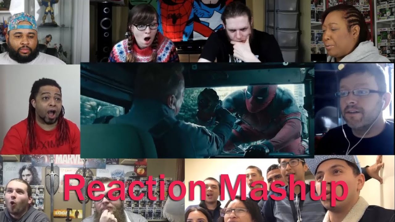 'Deadpool 2 The Trailer' REACTION MASHUP - YouTube