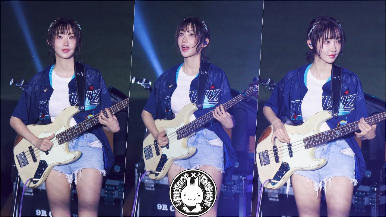 [4K] 240817 QWER 마젠타 직캠 'Discord' (Magenta) Fancam @KT위즈 프로야구 워터페스티벌 By ...