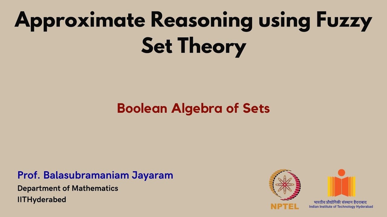Boolean Algebra of Sets - YouTube