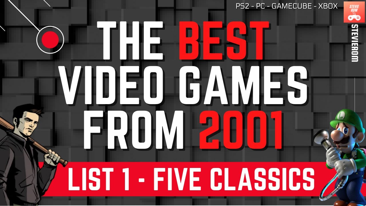 [2001 - List 1] The Best Video Games of All Time / PS2, GameCube, Xbox ...