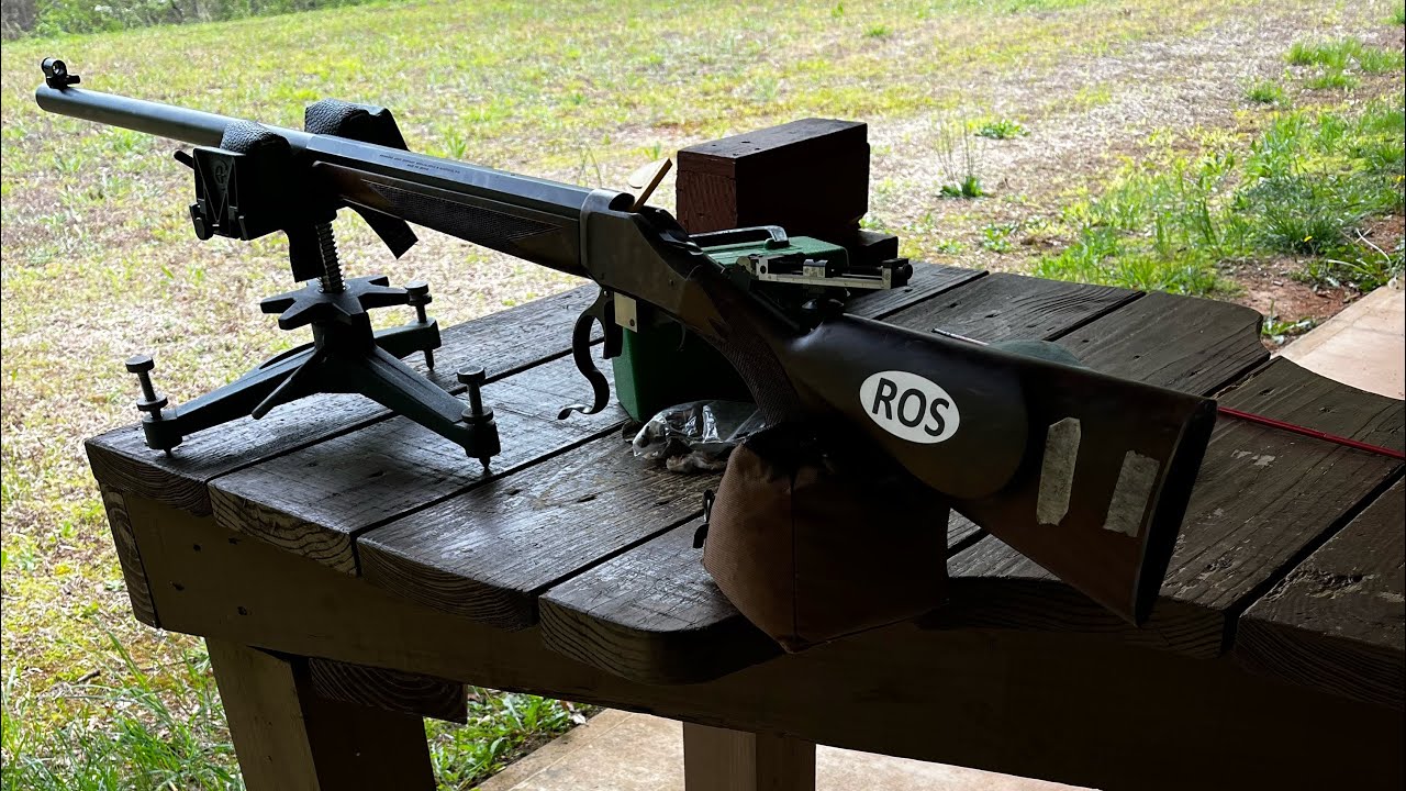 Long range, black powder, cartridge rifle or BPCR a browning ...