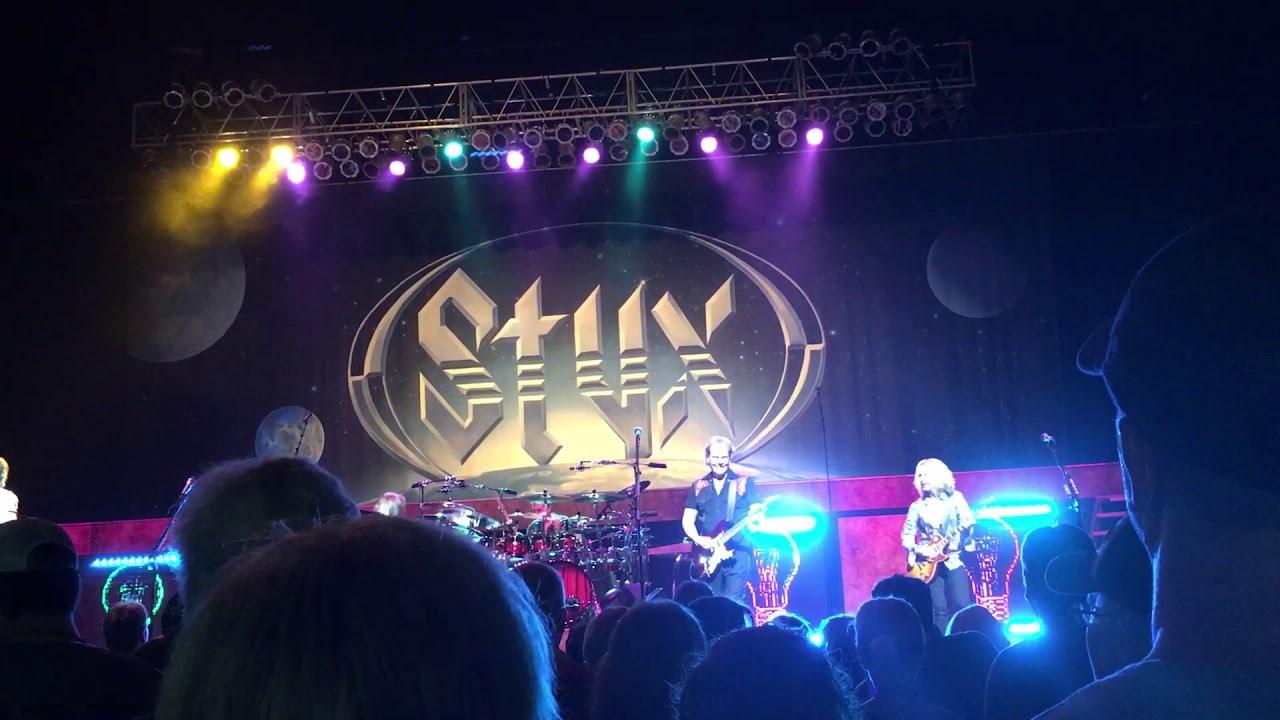 STYX - Light Up @ Rose Music Center. Huber Heights, Ohio 6-29-2019 ...