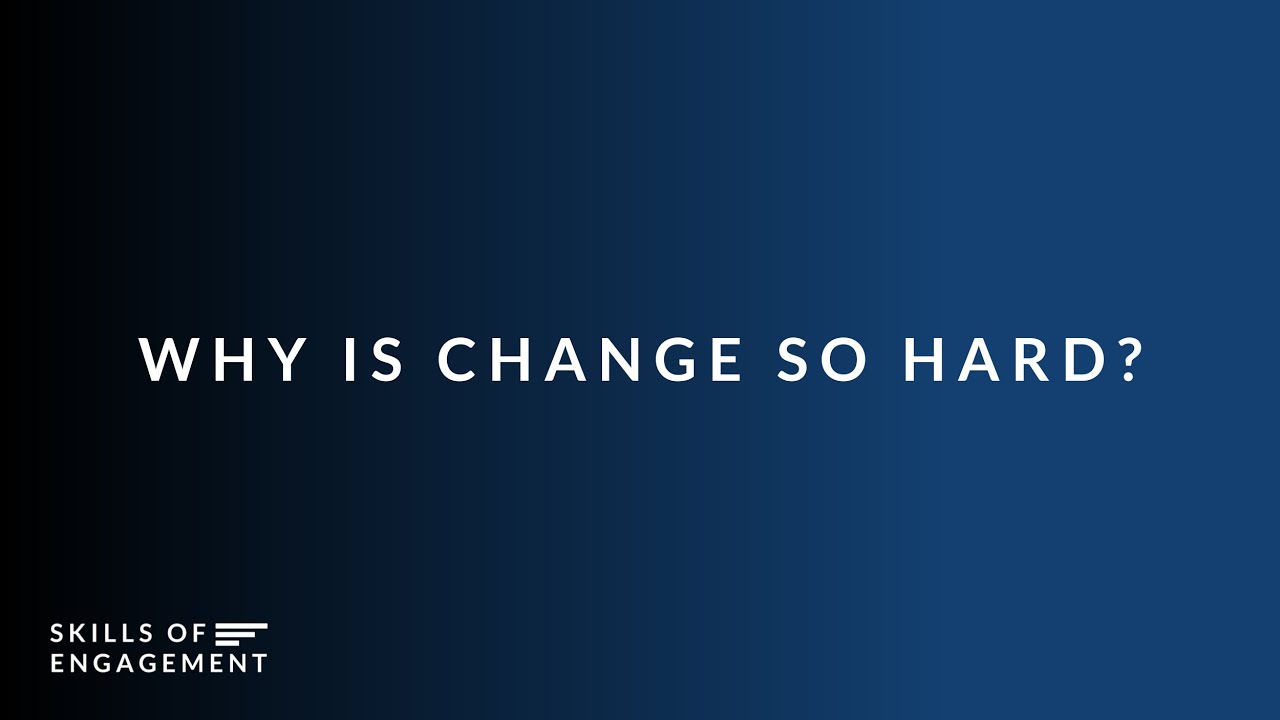 Why Is Change So Hard (Intro): A 2-part series - YouTube