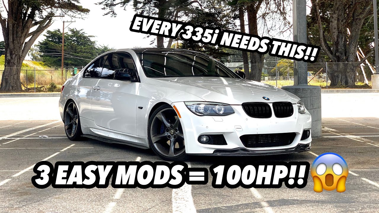 GAIN 100HP ON YOUR 335I WITH THESE 3 SIMPLE MODS!!! (PLUS NEW LOGO ...
