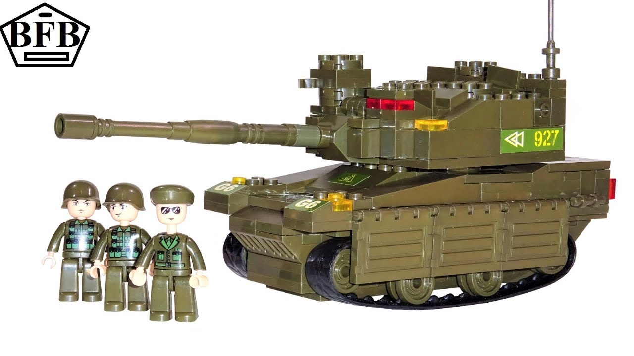 Sluban M38-B0285 | Baukasten Armee Kampfpanzer | Speed Build mit Lego ...