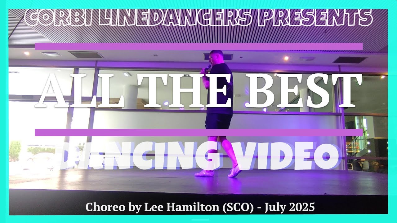 All The Best LINE DANCE (Dancing Video) - YouTube