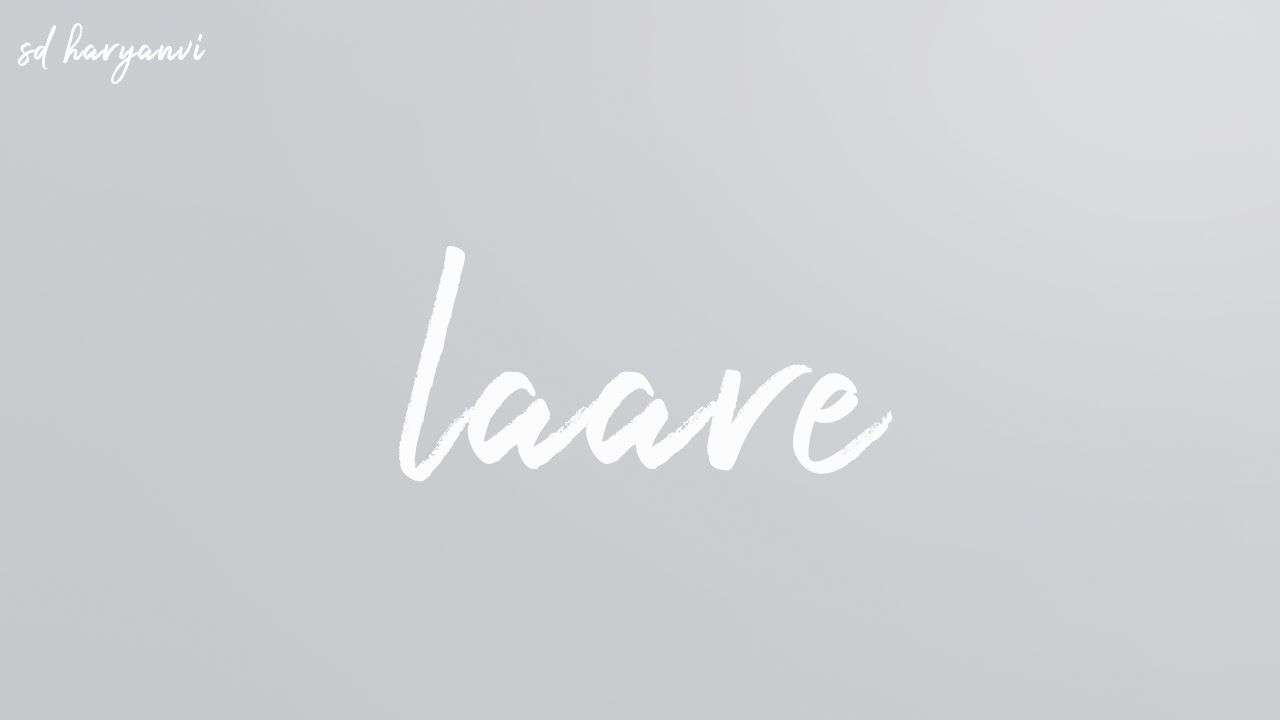 Laare (Full Audio) - Aakash Belarkha | Desi Mangalpur - YouTube