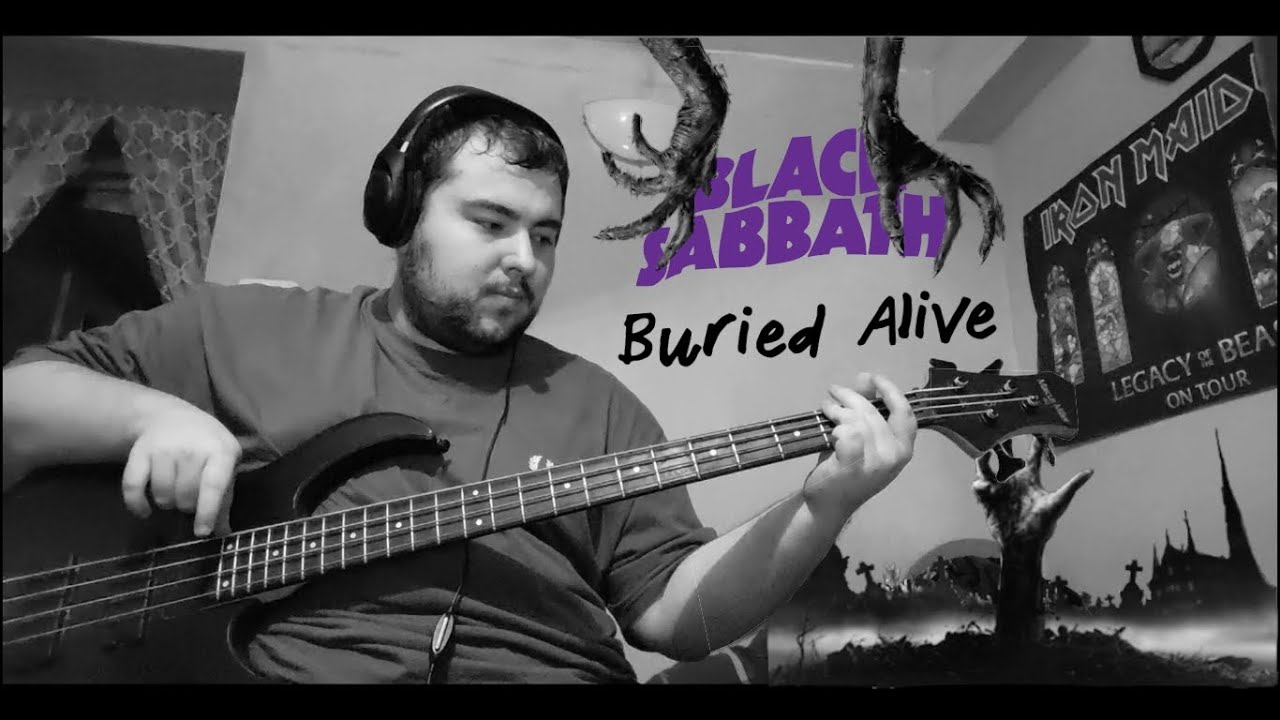 Black Sabbath - Buried Alive (bass cover + tabs in description) - YouTube