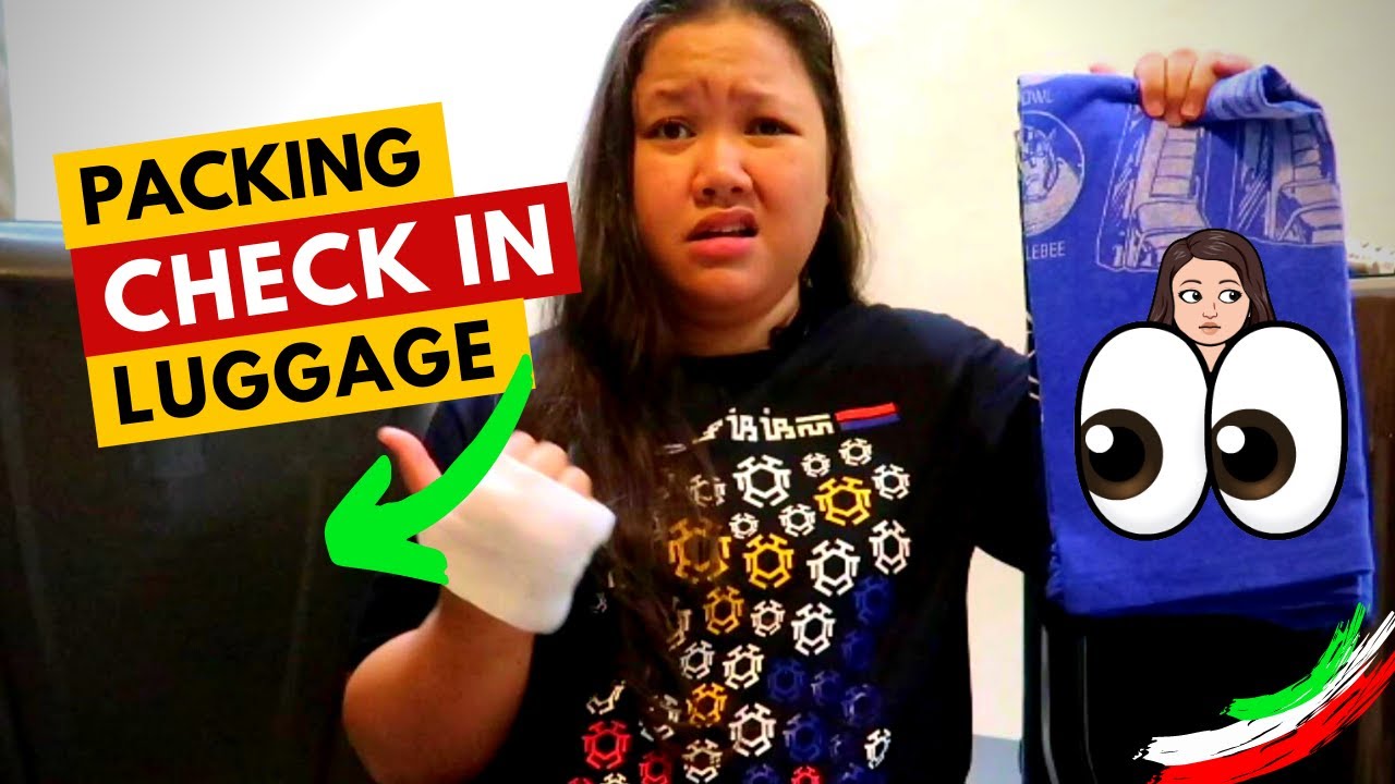 How do I pack my CHECK IN BAG? - YouTube