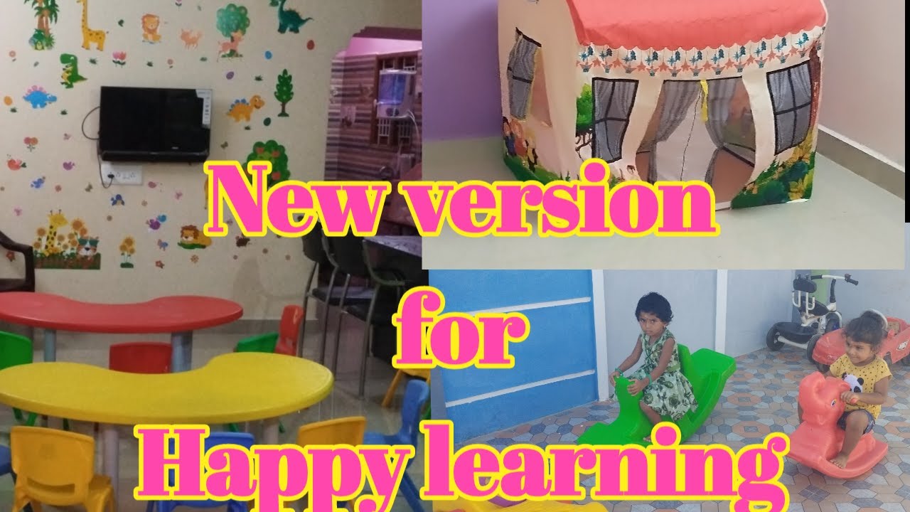 New play school view/Playschool decoration ideas/ playschool/happy ...