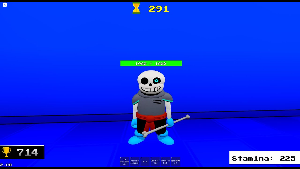 Playing as Distrust Sans in Undertale: Last Corridor Remaster! - YouTube