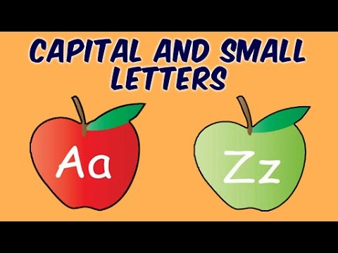 Learn English Alphabets - Learn How To Write Capital and Small Letters ...