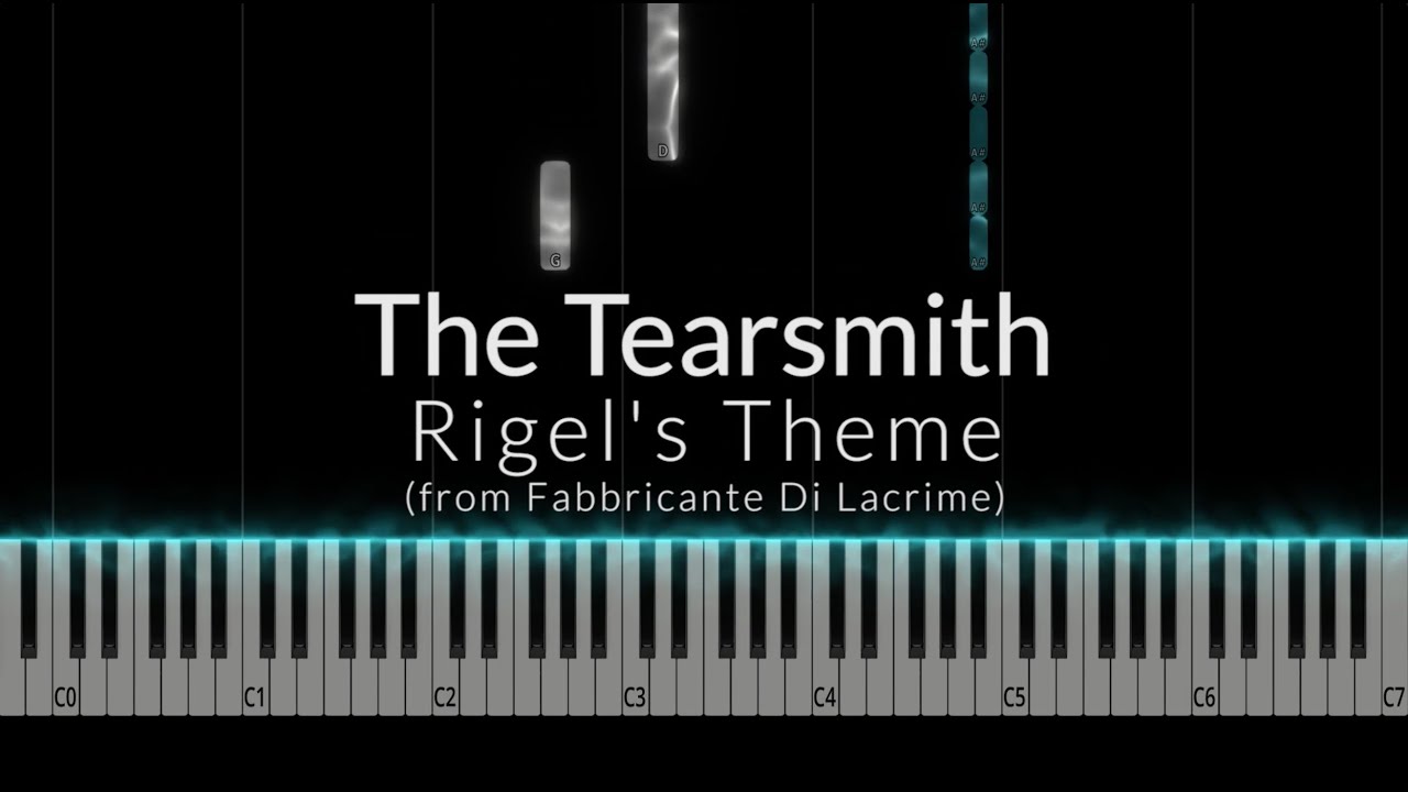 The Tearsmith - Rigel's Theme Piano Tutorial Chords - Chordify