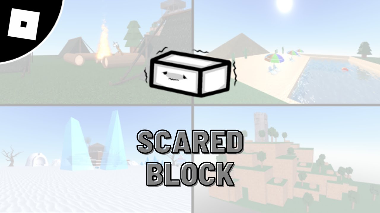 How to get Scared Block in find the blocks roblox - YouTube