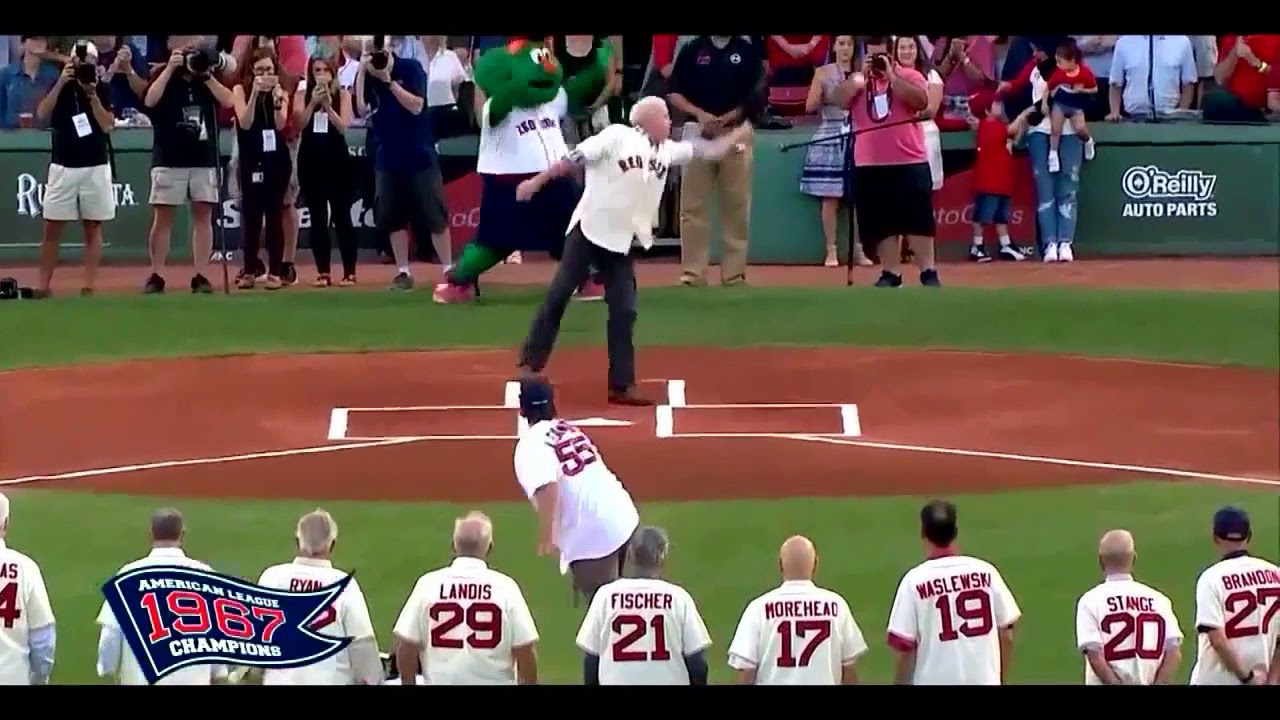 Man gets hit by Baseball in the Groin - Simpons - Red Sox - REMIX ...