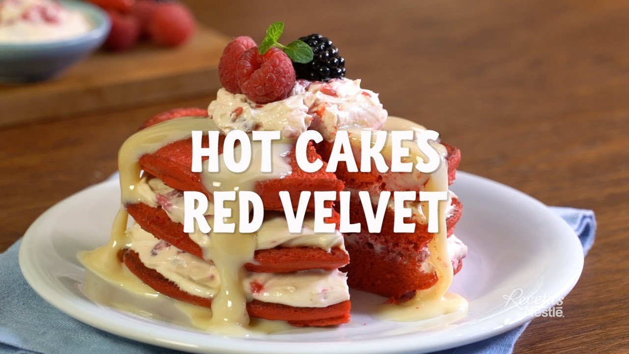 HOT CAKES RED VELVET - YouTube