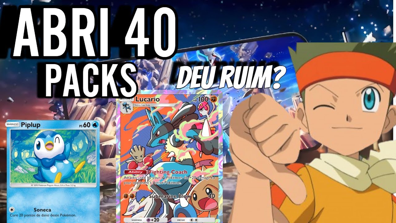 ABRINDO 40 PACKS SPACE TIME SMACKDOWN | POKEMON TCG POCKET - YouTube