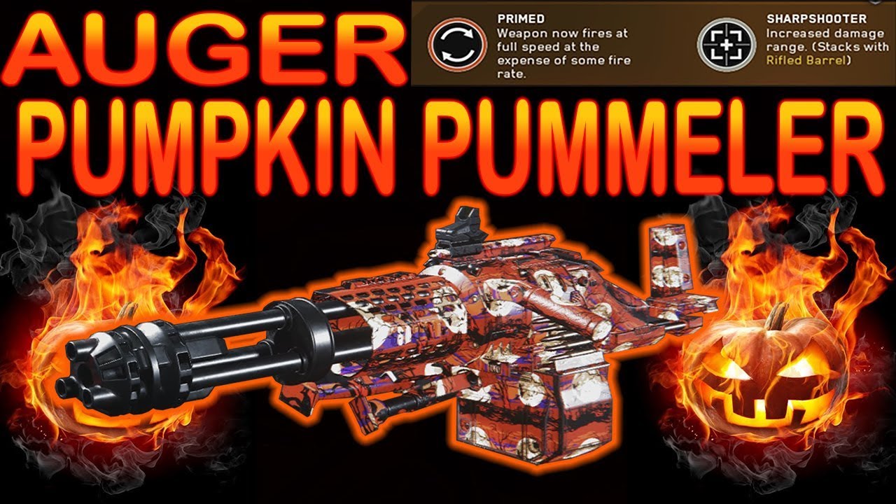 ALL NEW EPIC AUGER PUMPKIN PUMMELER! Best weapon in infinite warfare ...