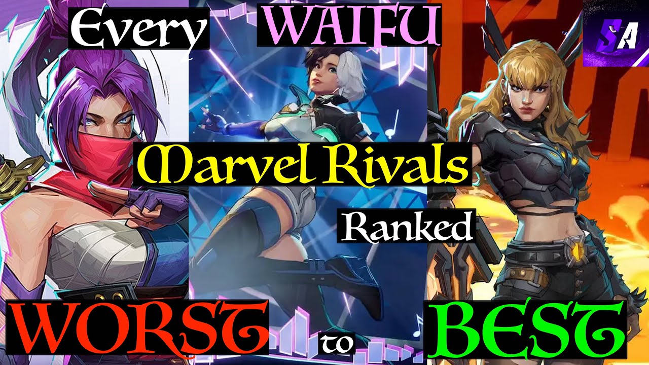 All Marvel Rivals Waifus Ranked Worst to Best - YouTube