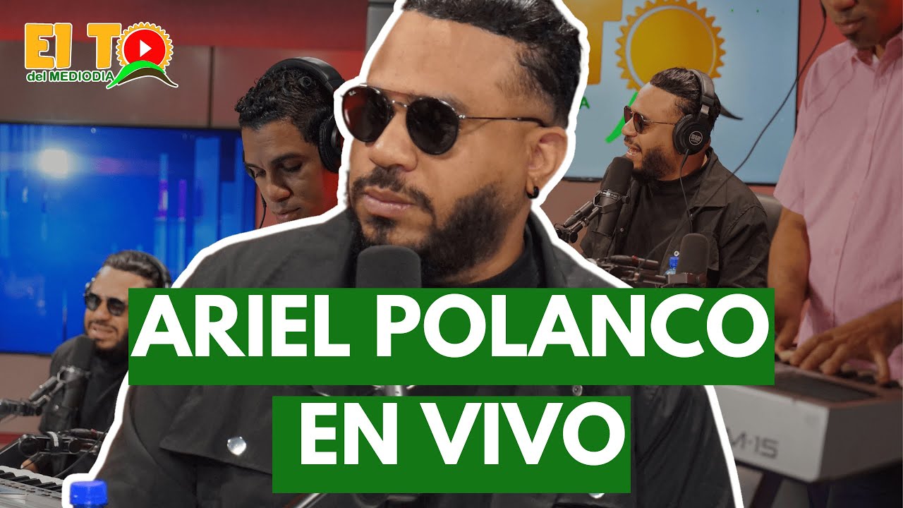 ARIEL POLANCO ENAMORA CON SU VOZ AL ELENCO DEL EL TOQUE DEL MEDIODÍA ...