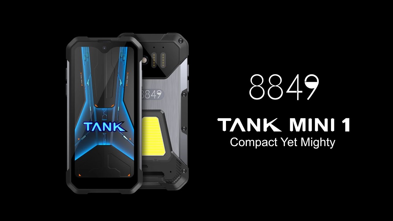 Unihertz Tank mini 1 Rugged Phone - YouTube