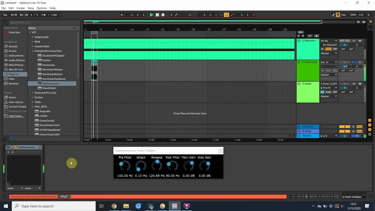 Subharmonics Generator Demo - YouTube