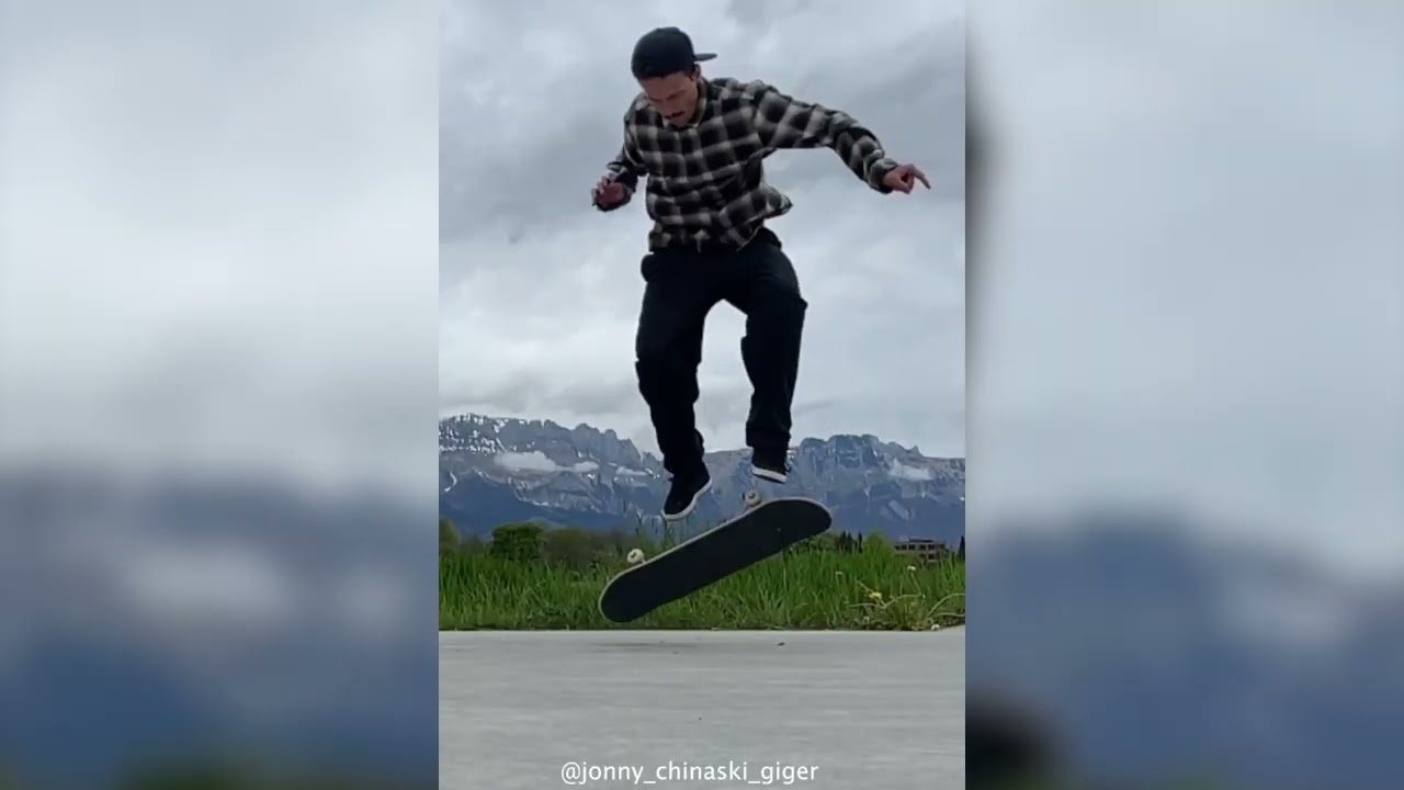 Jonny Giger doing what he can do the best! Skateboarding - YouTube