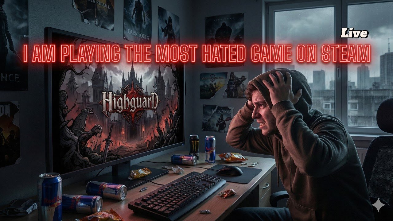 Playing the most HATED game on Steam!!!! #shorts #livestream #highguard ...