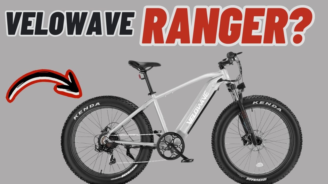 Velowave Ranger Fat Tire Electric Bike Review | Mountain Trail Test ...