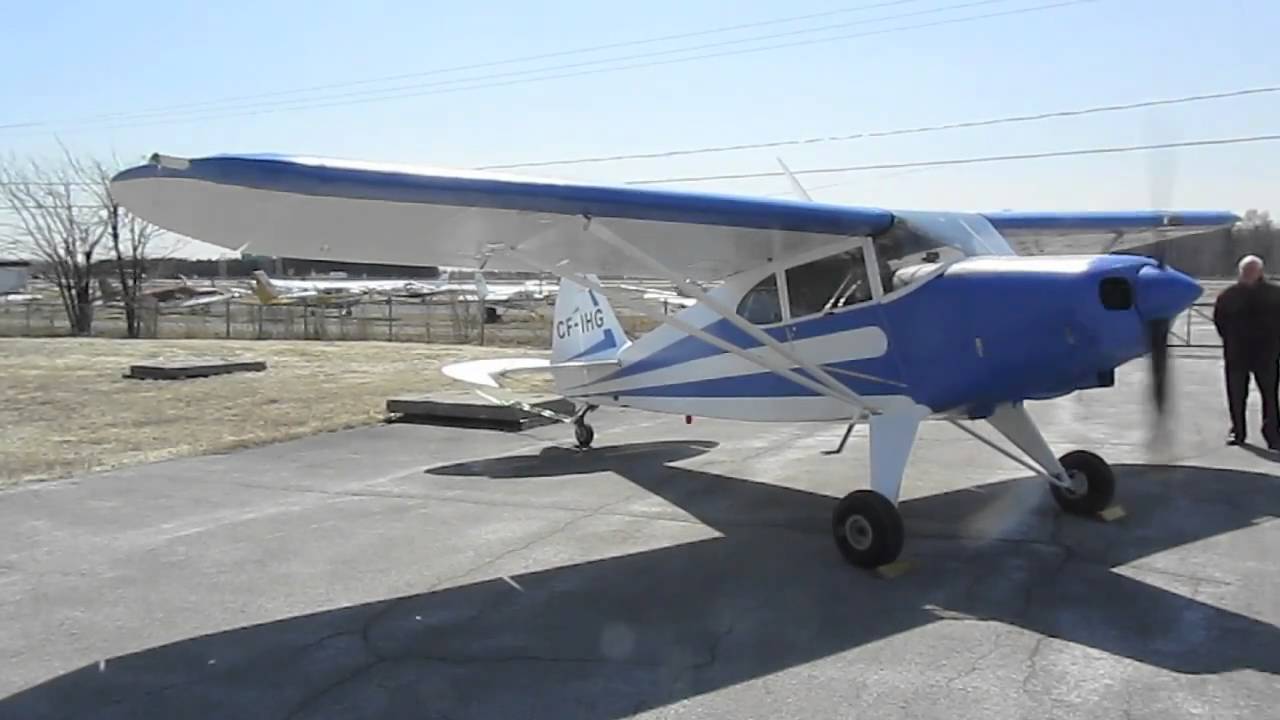 Piper PA-20 Pacer CF-IHG - YouTube
